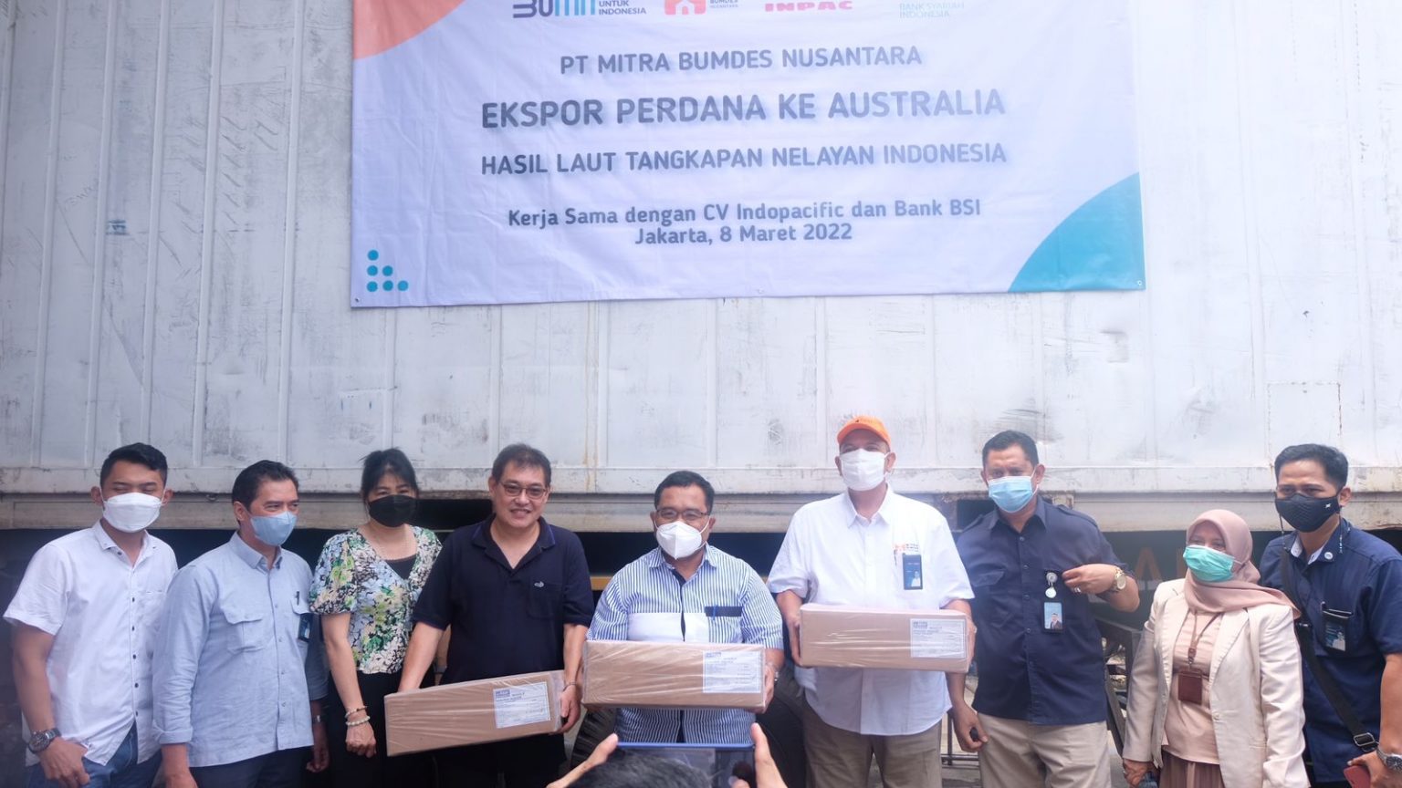 Cumi Tangkapan Nelayan Indonesia Ekspor Perdana Ke Australia - e-Kompas.ID