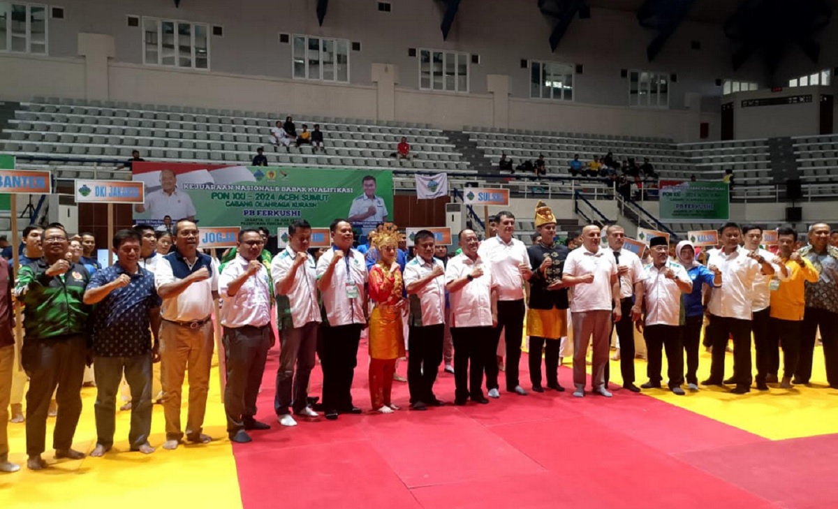Kejurnas dan Babak Kualifikasi PON 2024 Cabor Kurash Resmi Digelar ...