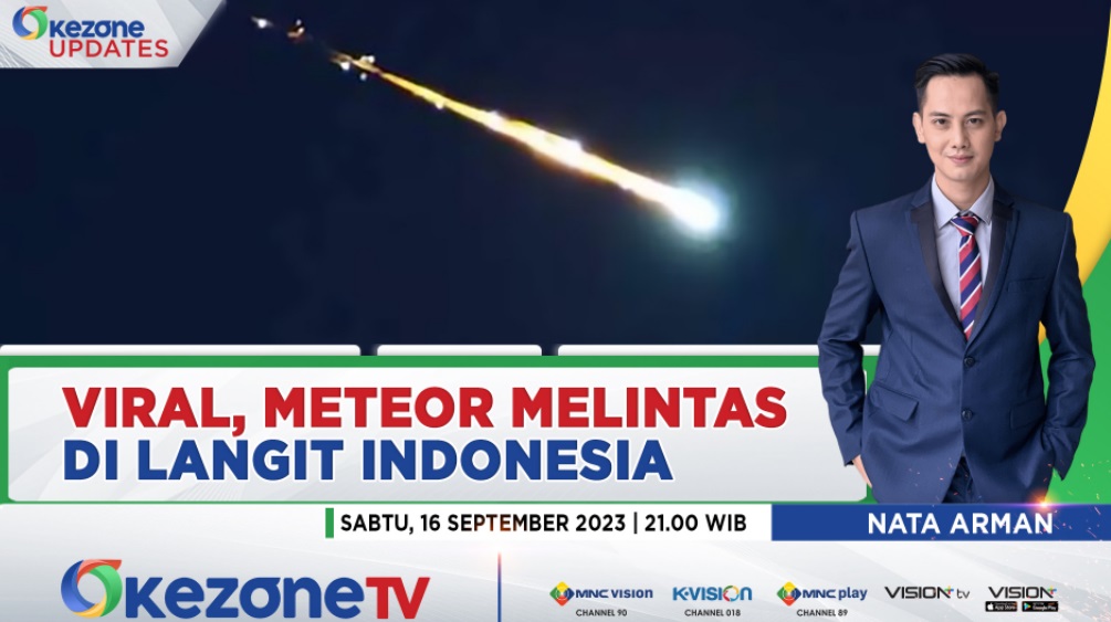 Viral Meteor Melintas di Langit Indonesia, Ikuti Selengkapnya e-Kompas ...