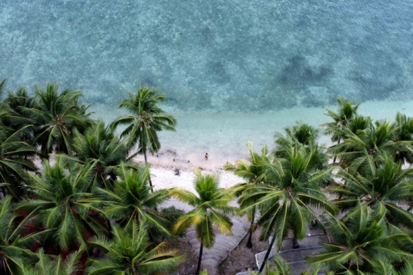 Foto Aerial Indahnya Pantai Pesona Tanjung Tihu Gorontalo 0 : Foto e ...